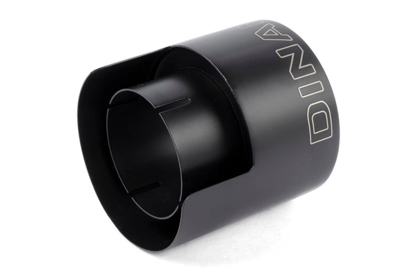 Dinan Double-Walled 4.5" Clamp-On Exhaust Tip w/ 3" Inlet (Black ...