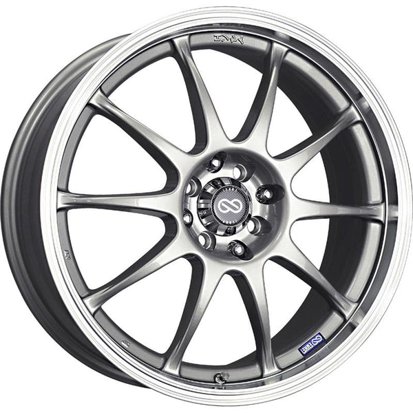 Enkei Wheels J10 16" 5x108/115 Silver w/ Machined Lip | 409-670-03SP ...