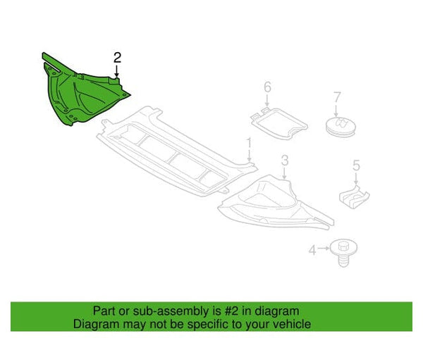 Under Cover (Right - Outer) - BMW / F8X / M3 / M4 – UroTuning