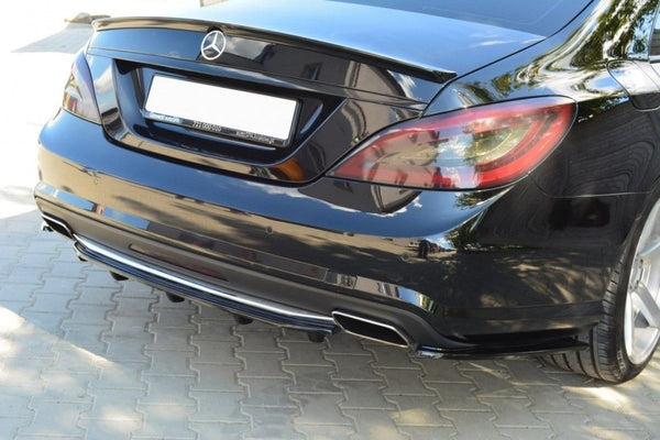 Maxton Design Central Rear Splitter - Mercedes CLS C218 (With A ...