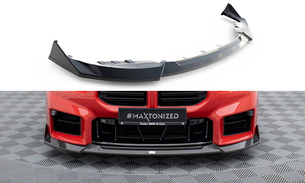 Maxton Design Carbon Fiber Front Splitter - BMW M2 G87 | CF-BM-M2-G87 ...