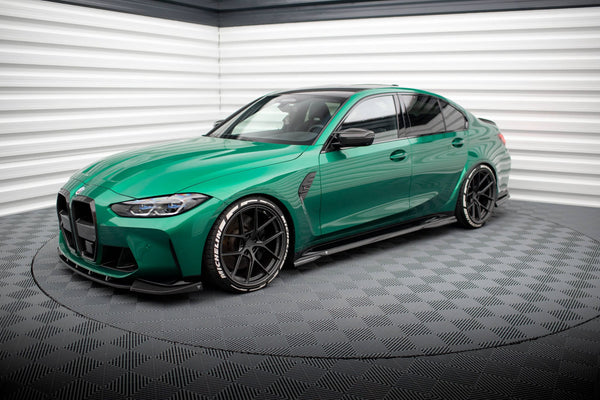 Maxton Design Carbon Fiber Side Skirts - BMW M3 G80 | CF-BM-3-G80-M-SD1 ...