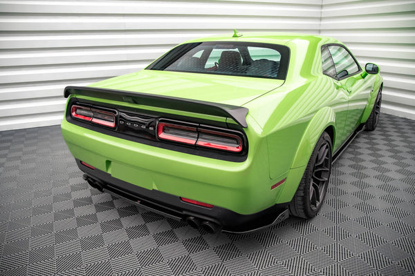 Maxton Design Central Rear Splitter - Dodge Challenger SRT Hellcat ...