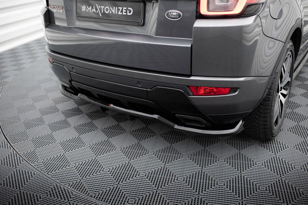 Maxton Design Central Rear Splitter (With Vertical Bars) Land Rover ...
