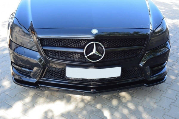 Maxton Design Front Splitter - Mercedes CLS C218 AMG Line | ME-CLS-218 ...