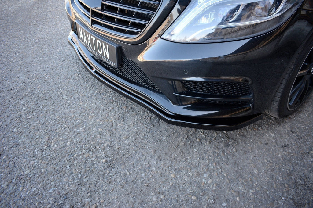 Maxton Design Front Splitter V.1 Mercedes-Benz S-Class AMG-Line W222 ...