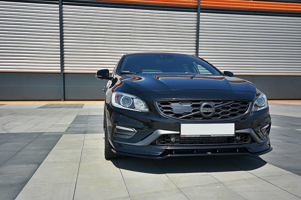 Maxton Design Front Splitter V.1 - Volvo V60 Polestar Facelift | VO-V60 ...