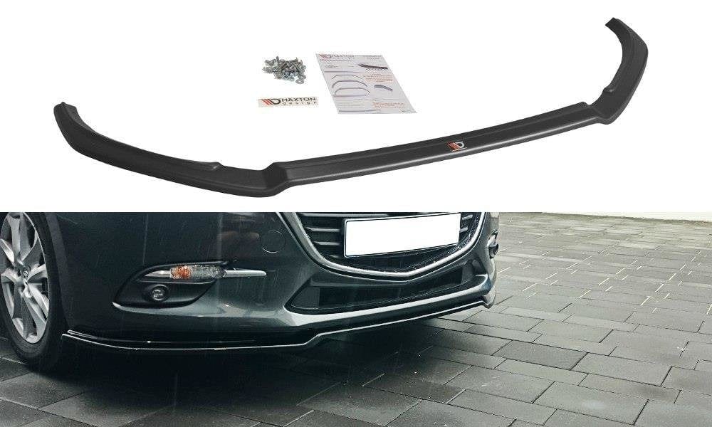 Maxton Design Front Splitter V.1 - Mazda 3 BN (Mk3) Facelift | MA-3-3F ...