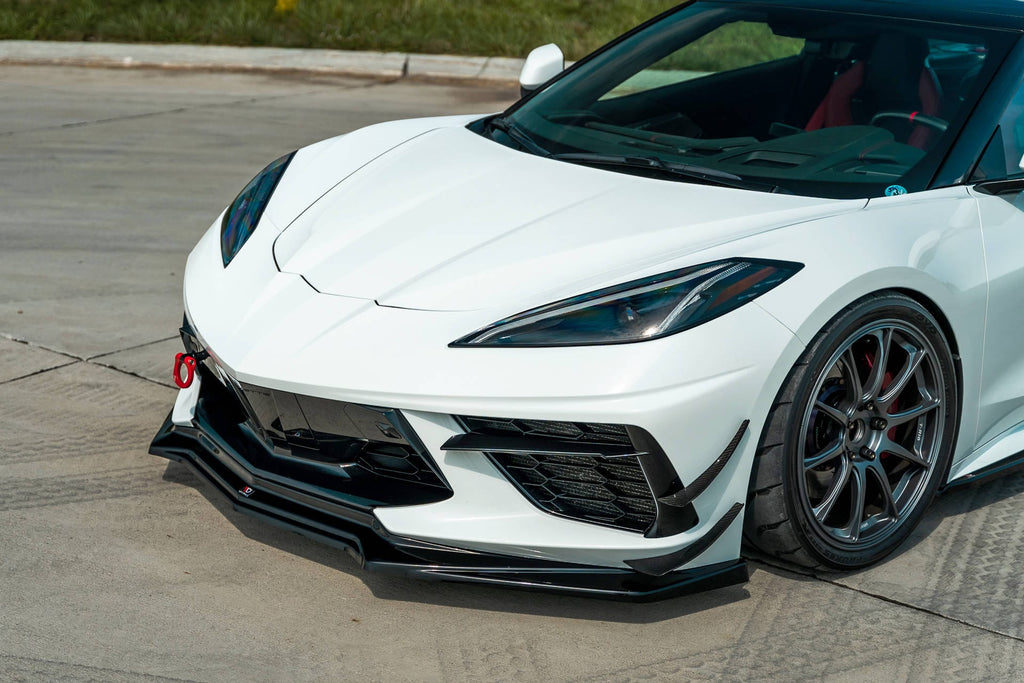 Maxton Design Front Splitter - Chevrolet Corvette C8 | CH-CO-C8-FD2G ...