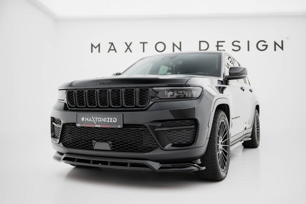 Maxton Design Front Splitter - Jeep Grand Cherokee Trailhawk Mk5 | JE ...