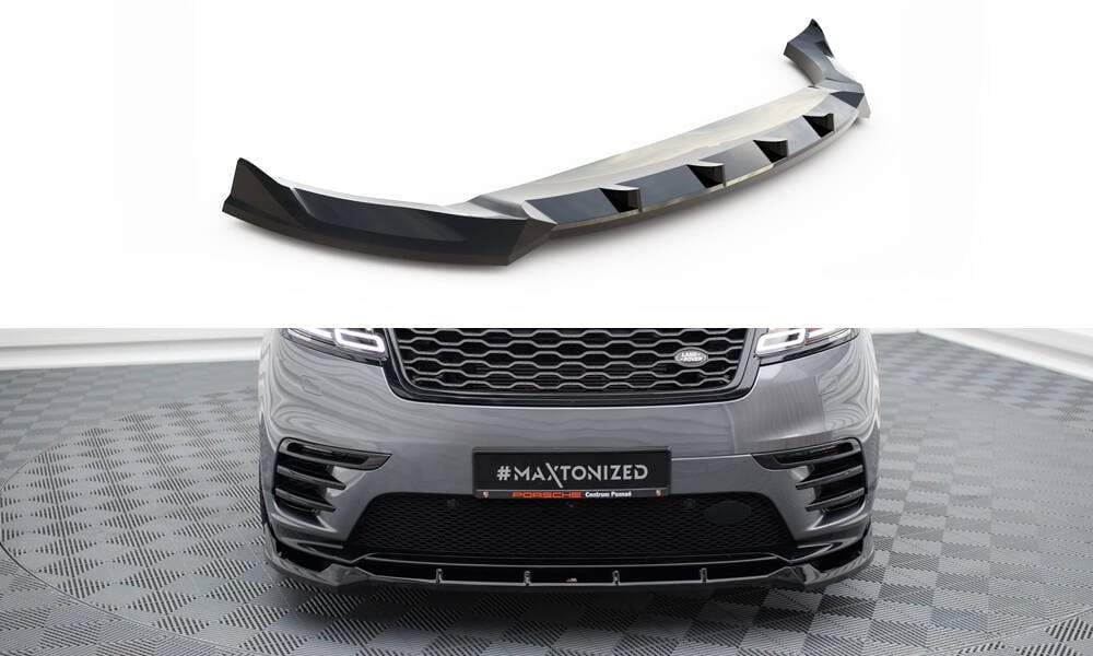 Maxton Design Front Splitter Land Rover Range Rover Velar R-Dynamic Mk1 ...