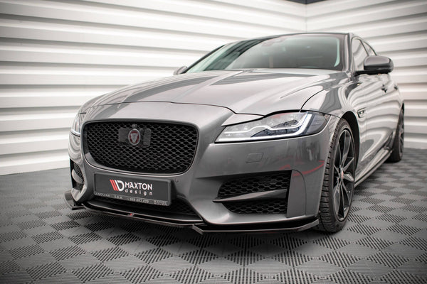 Maxton Design Front Splitter V.1 Jaguar XF R-Sport Mk2 | JA-XF-2-RSPORT ...