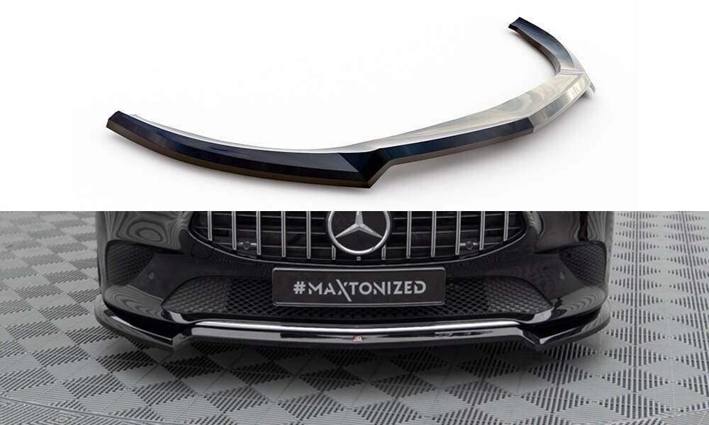 Maxton Design Front Splitter V.1 Mercedes-Benz CLA C118 | ME-CLA-118 ...