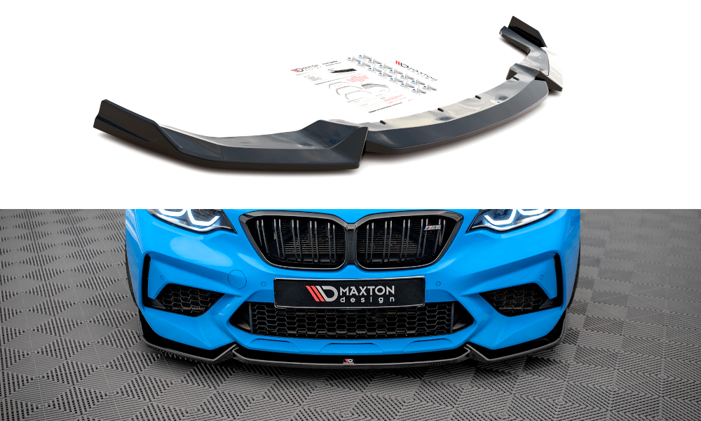 Maxton Design Front Splitter V.2 - BMW M2 Competition F87 | BM-2-87-M ...