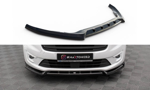 Maxton Design Front Splitter V.2 - Ford Transit Connect Mk2 Facelift ...