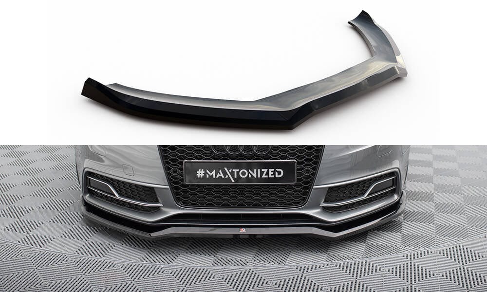 Maxton Design Front Splitter V.4 Audi S5 / A5 S-Line Coupe / Sportback ...