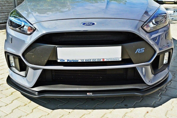 Maxton Design Front Splitter V.4 - Ford Focus RS Mk3 | FO-FO-3-RS-FD4G ...