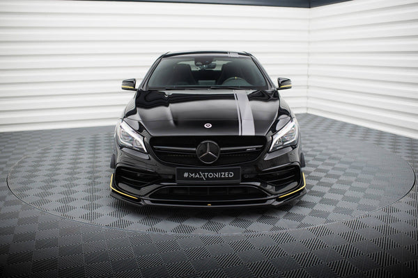 Maxton Design Front Splitter V.4 Mercedes-AMG CLA 45 Aero C117 Facelift ...