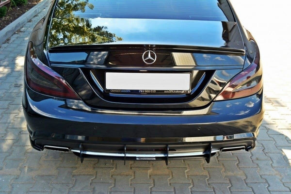 Maxton Design Rear Diffuser - Mercedes CLS C218 AMG Line | ME-CLS-218 ...