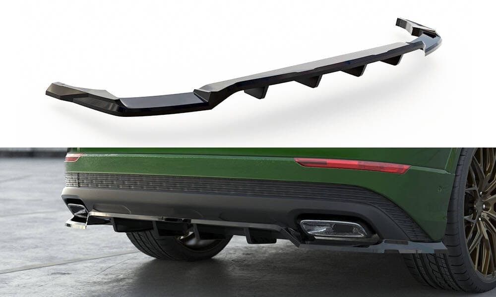 Maxton Design Rear Splitter (With Vertical Bars) - Audi Q8 MK1 Facelift ...