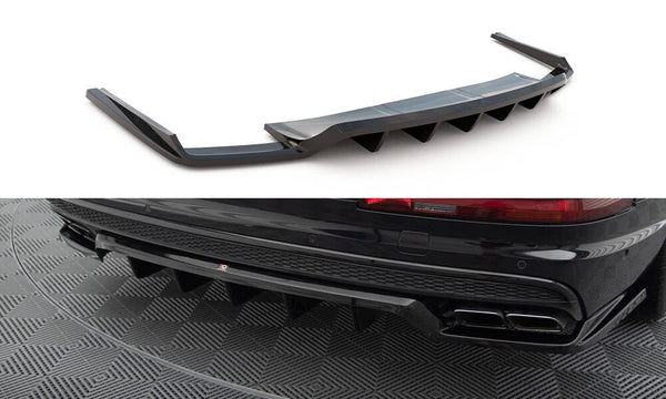 Maxton Design Rear Splitter (With Vertical Bars) - Audi SQ7 4M | AU-SQ7 ...