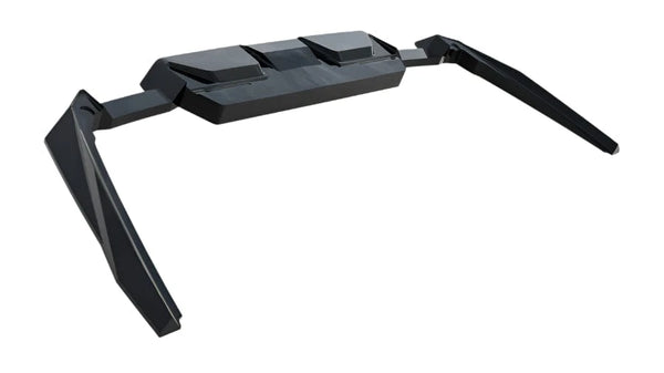 Maxton Design Rear Splitter w/ Vertical Bars (Gloss Black) - BMW / G90 ...
