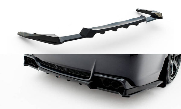 Maxton Design Rear Splitter (With Vertical Bars) - Subaru Impreza WRX ...