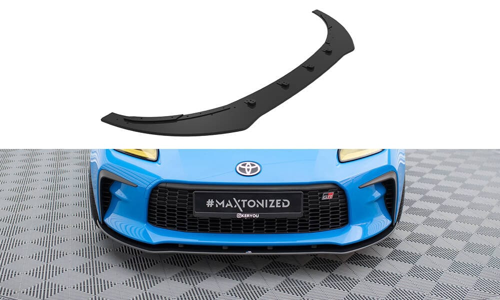 Maxton Design Street Pro Front Splitter V.1 - Toyota GR86 Mk1 ...