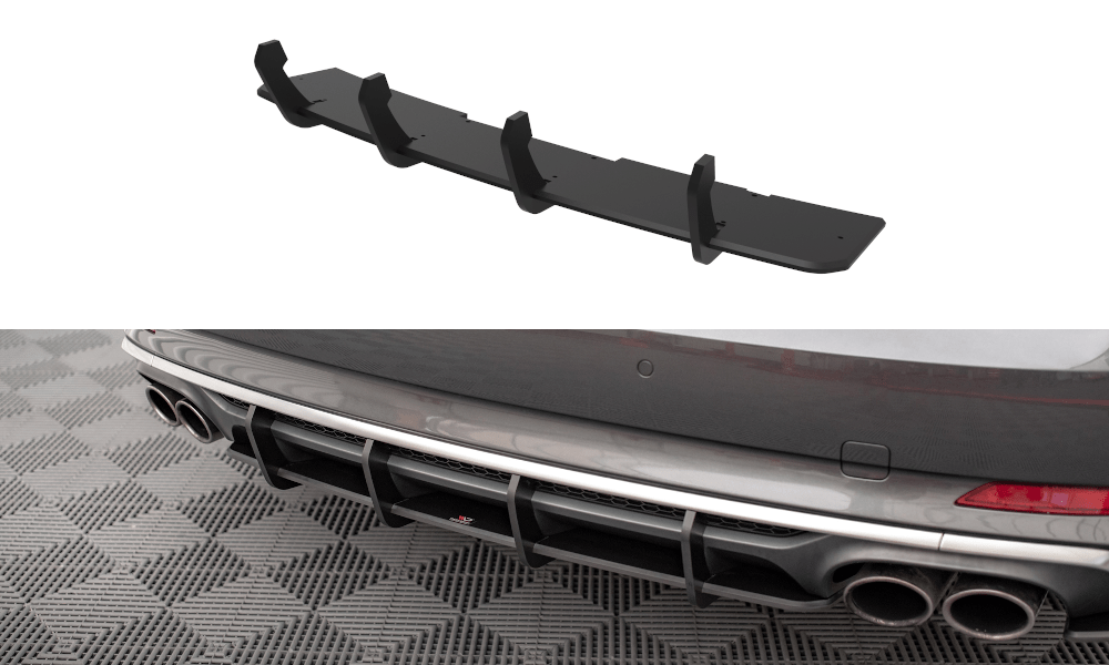 Maxton Design Street Pro Rear Diffuser Audi S5 Coupe / Sportback F5 ...