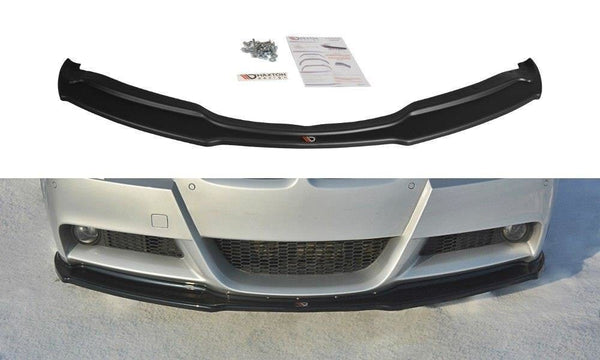 Maxton Design Front Splitter V.1 BMW 3-Series E90 Mpack | BM-3-90-MPACK ...