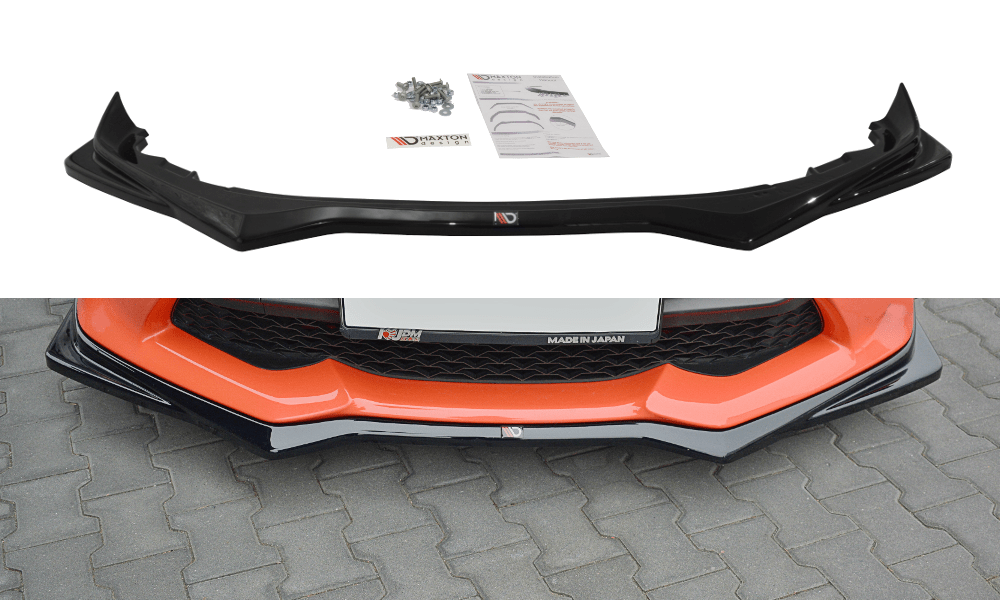 Maxton Design Front Splitter V.2 - Toyota GT86 Facelift | TO-GT86-1F ...