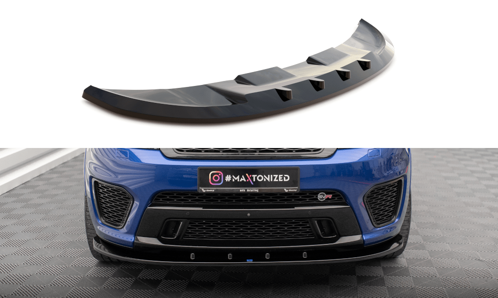 Maxton Design Front Splitter V.1 - Land Rover Range Rover Sport SVR Mk2 ...