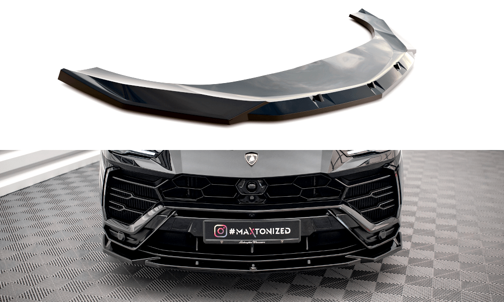 Maxton Design Front Splitter V.2 - Lamborghini Urus Mk1 | LA-UR-1-FD2G ...