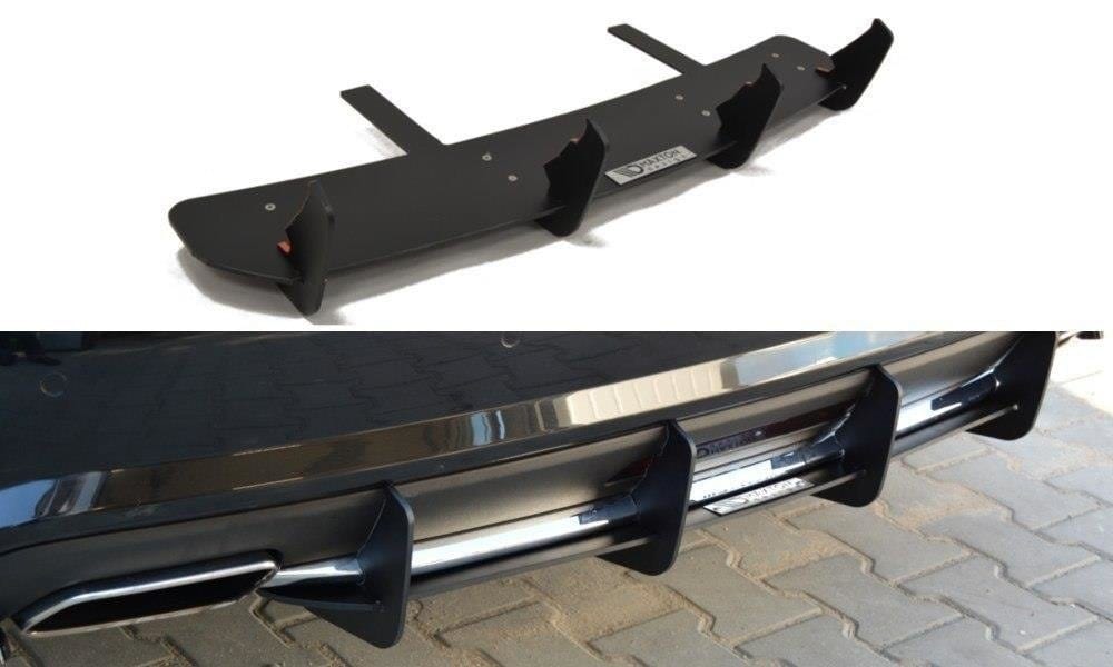 Maxton Design Rear Diffuser - Mercedes CLS C218 AMG Line | ME-CLS-218 ...
