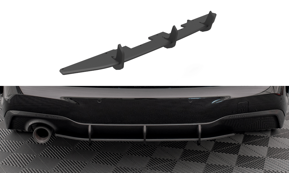 Maxton Design Street Pro Rear Diffuser BMW 2-Series Gran Coupe M-Pack ...