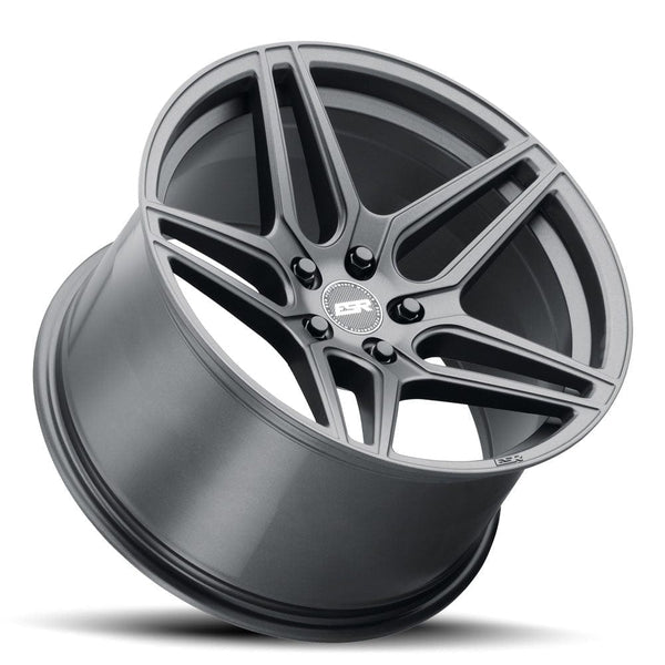 00551425-RF15MGR | ESR Wheels RF15 20" 5x114.3 Matte Graphite w/ Matte ...