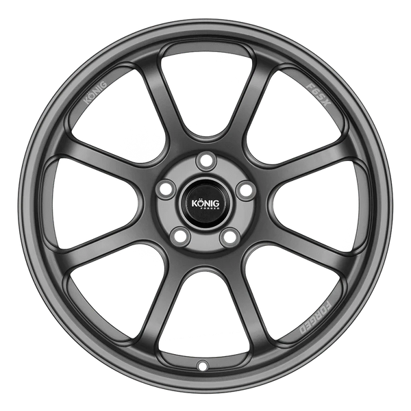 Konig Forged F56SX 17" 5x114.3 Satin Grey | F6SX0751445G – UroTuning