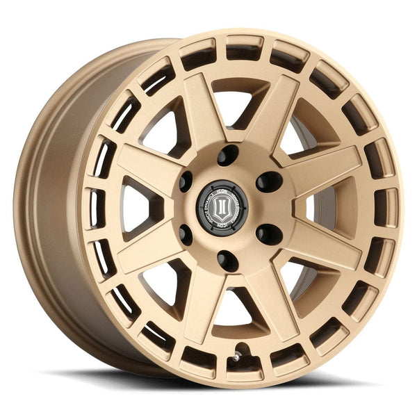 ICON Alloys Compass 17" 6x135 Satin Brass | 3217856350BS – UroTuning