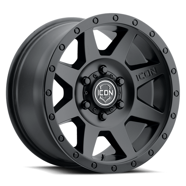 ICON Alloys Rebound 17" 5x127 Double Black | 1817857345DB – UroTuning