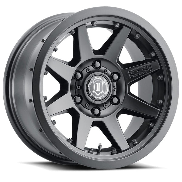 ICON Alloys Rebound Pro 17" 5x150 Satin Black | 21817855557SB – UroTuning