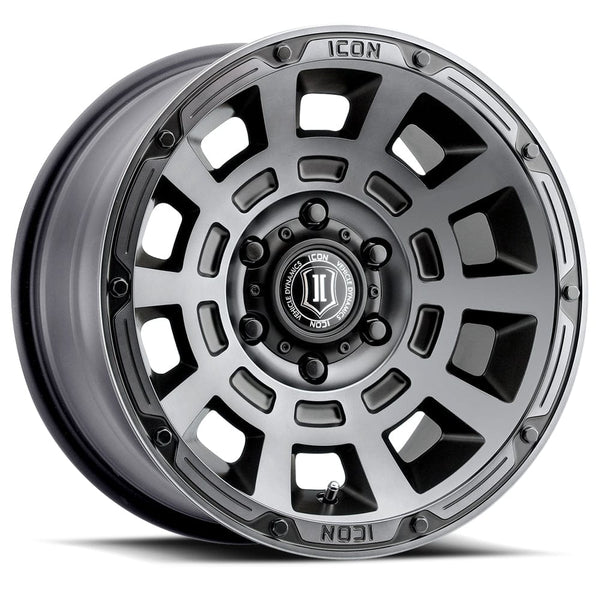 ICON Alloys Thrust 17" 6x139.7 Smoked Satin Black | 2817858347SSBT ...