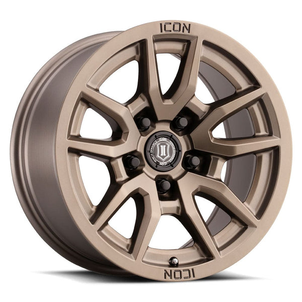 ICON Alloys Vector 5 17" 5x150 Bronze | 2617855557BR – UroTuning