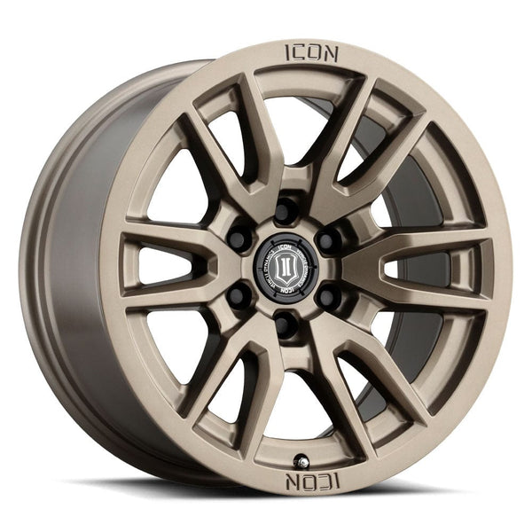 ICON Alloys Vector 6 17" 6x139.7 Bronze | 2417859057BR – UroTuning