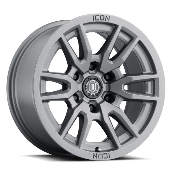 ICON Alloys Vector 6 17" 6x139.7 Titanium | 2417858347TT – UroTuning