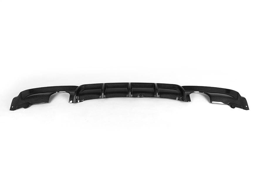 Velt Sport Carbon Fiber Rear Diffuser (V4) - BMW F3x 3 Series (M Package) | VELT-EXT-0279 ...
