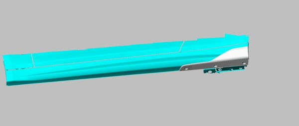 Velt Sport Carbon Fiber Side Splitter Fins - BMW F32 4 Series (M ...