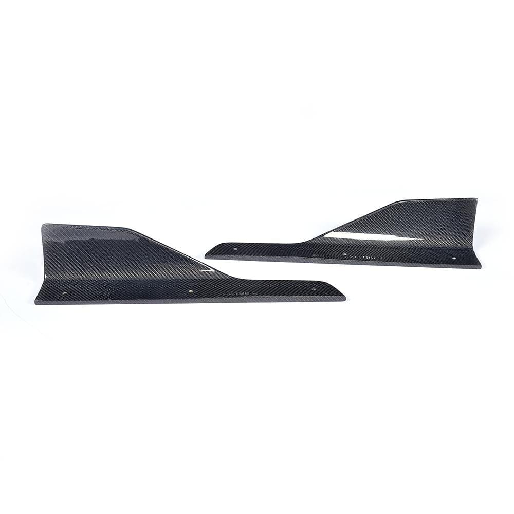 Velt Sport Carbon Fiber Side Splitter Fins - BMW F3x 3 Series (M Package) | VELT-EXT-0106 ...