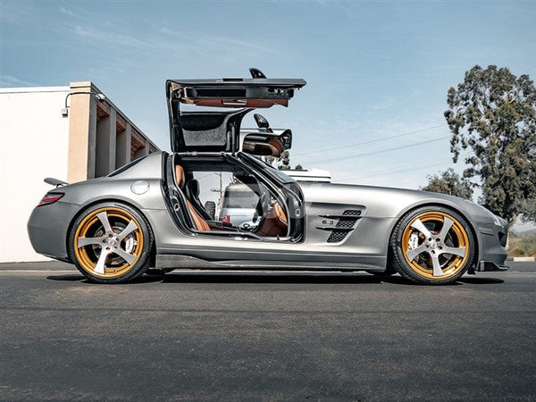 RW Carbon Mercedes SLS Renn Style CF Side Skirt Extensions | mercsls03 ...