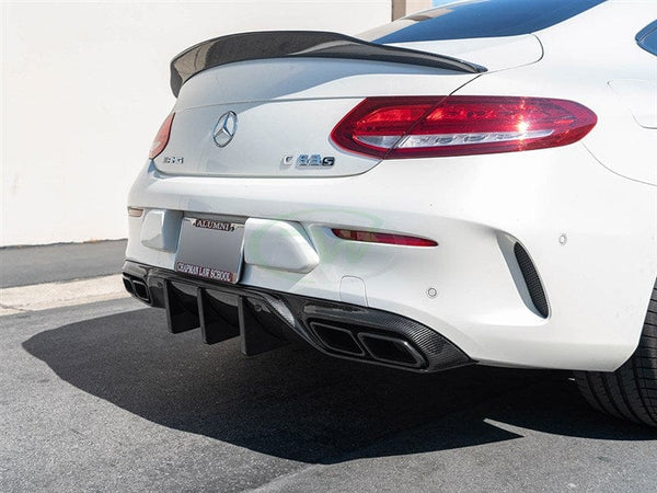 RW Carbon Mercedes W205 C63/C63S Coupe DTM CF Rear Diffuser ...