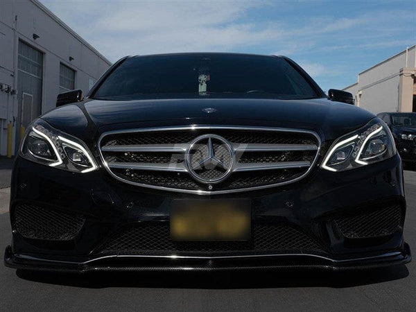 RW Carbon Mercedes W212 14+ Sport Carbon Fiber Front Lip | mercw21222 ...